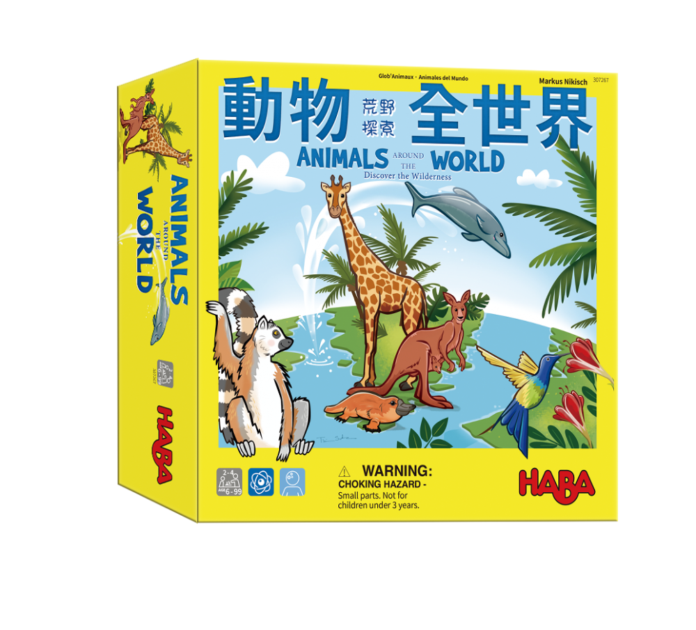 Animals Around the World 動物全世界 – Board Game Fever