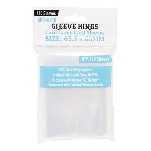 SK Card Sleeves (63.5x88mm) - 110 /pk – Board Game Fever