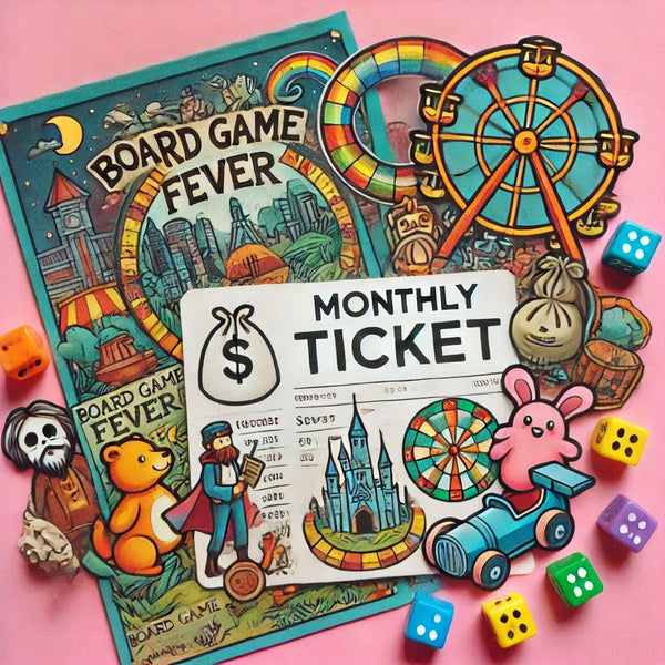 BoardGameFever 桌遊月票 – Board Game Fever